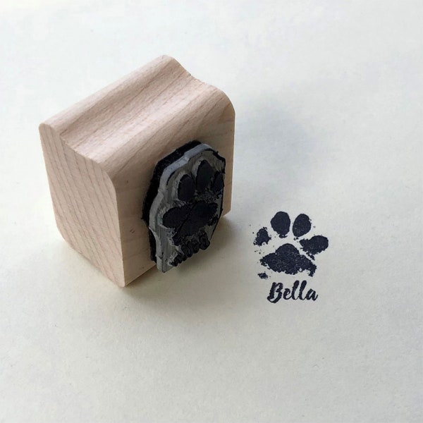 Paw Print Stamps - Etsy