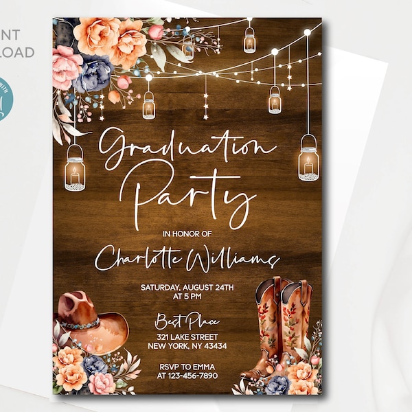 Rustic Graduation - Etsy