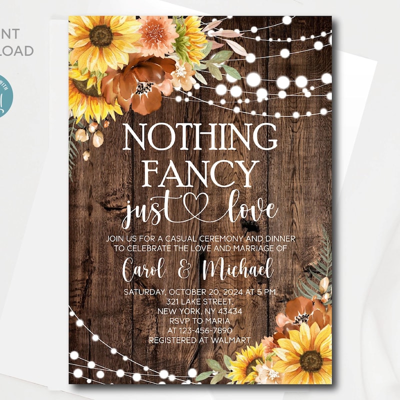 Rustic Fall Wedding - Etsy