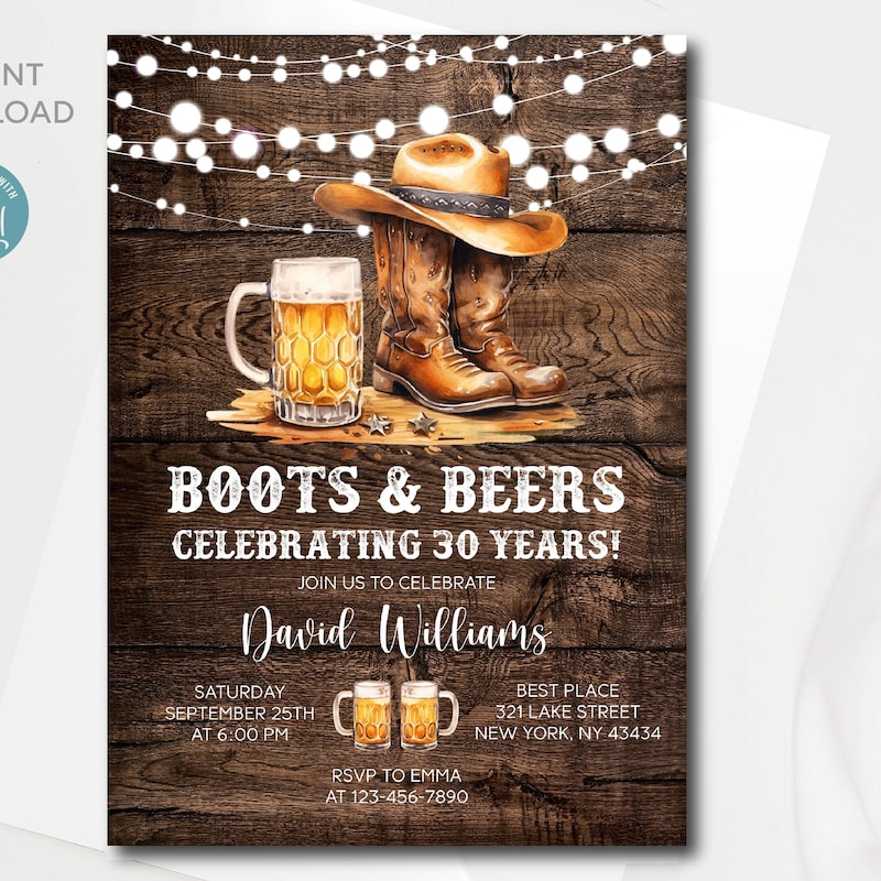 30th Rodeo Birthday Decor - Etsy