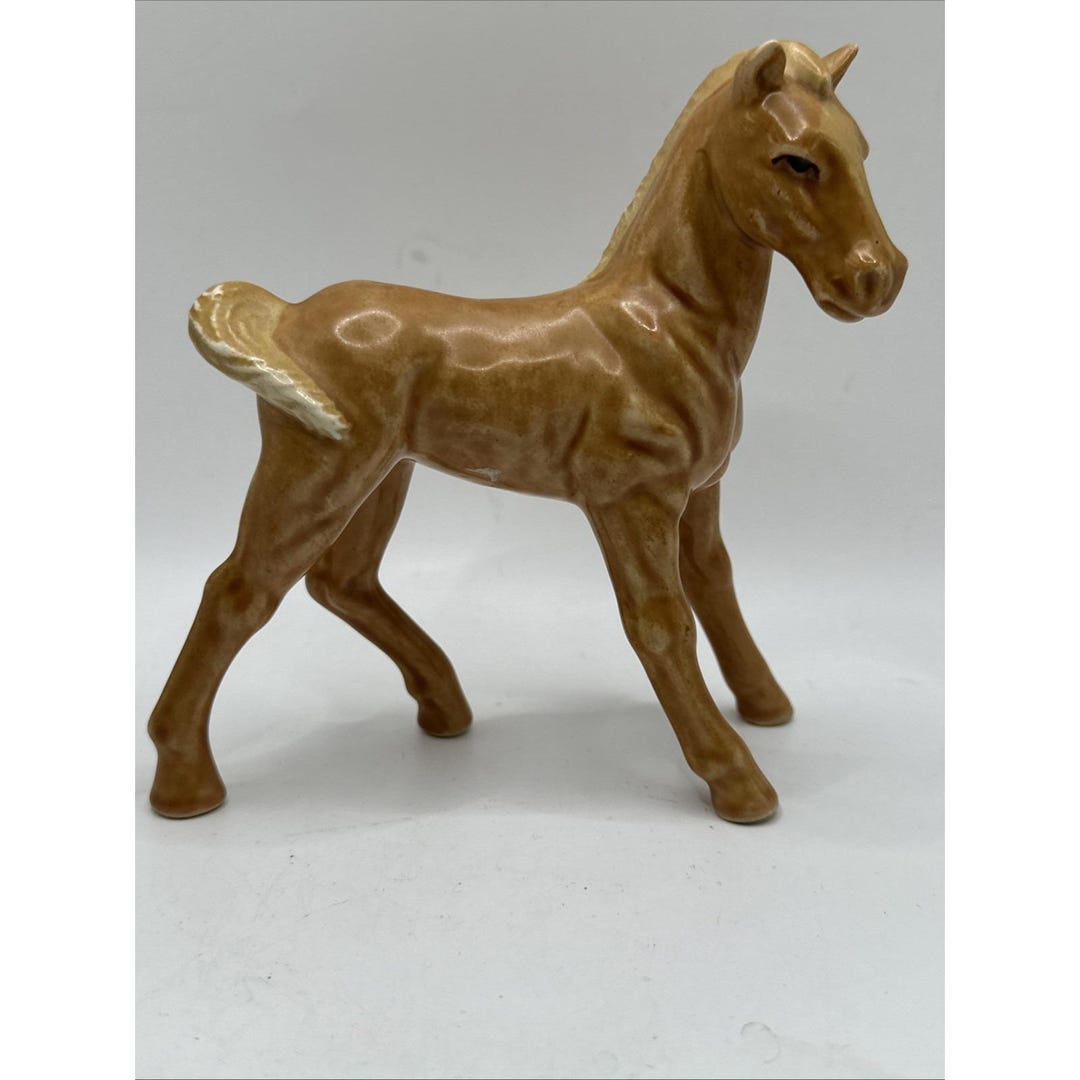 Ceramic Arts Studio Tan Balky Colt Figurine Betty Harrington 1950 ...