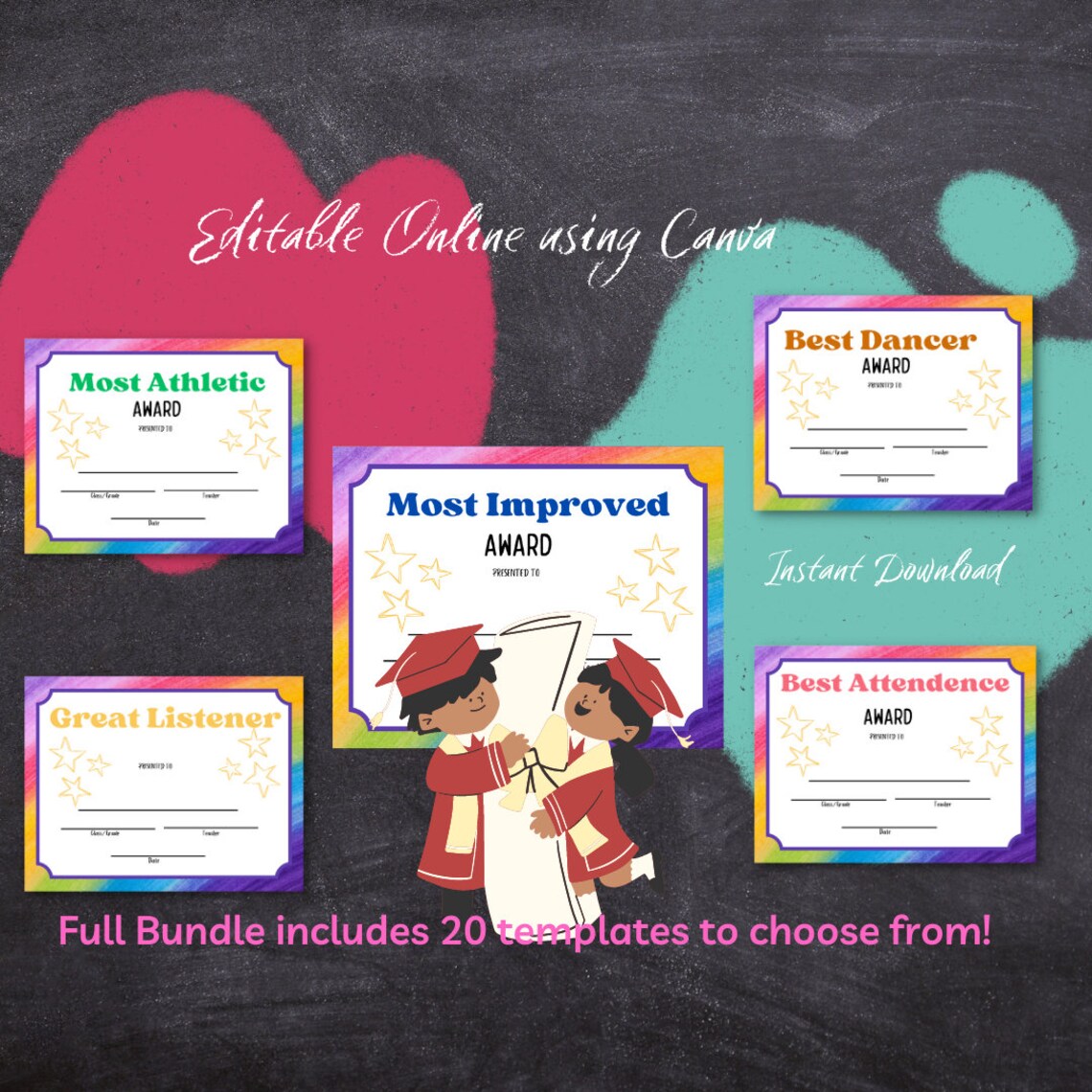 End of the Year Awards, Graduation Certificates, Preschool Awards ...