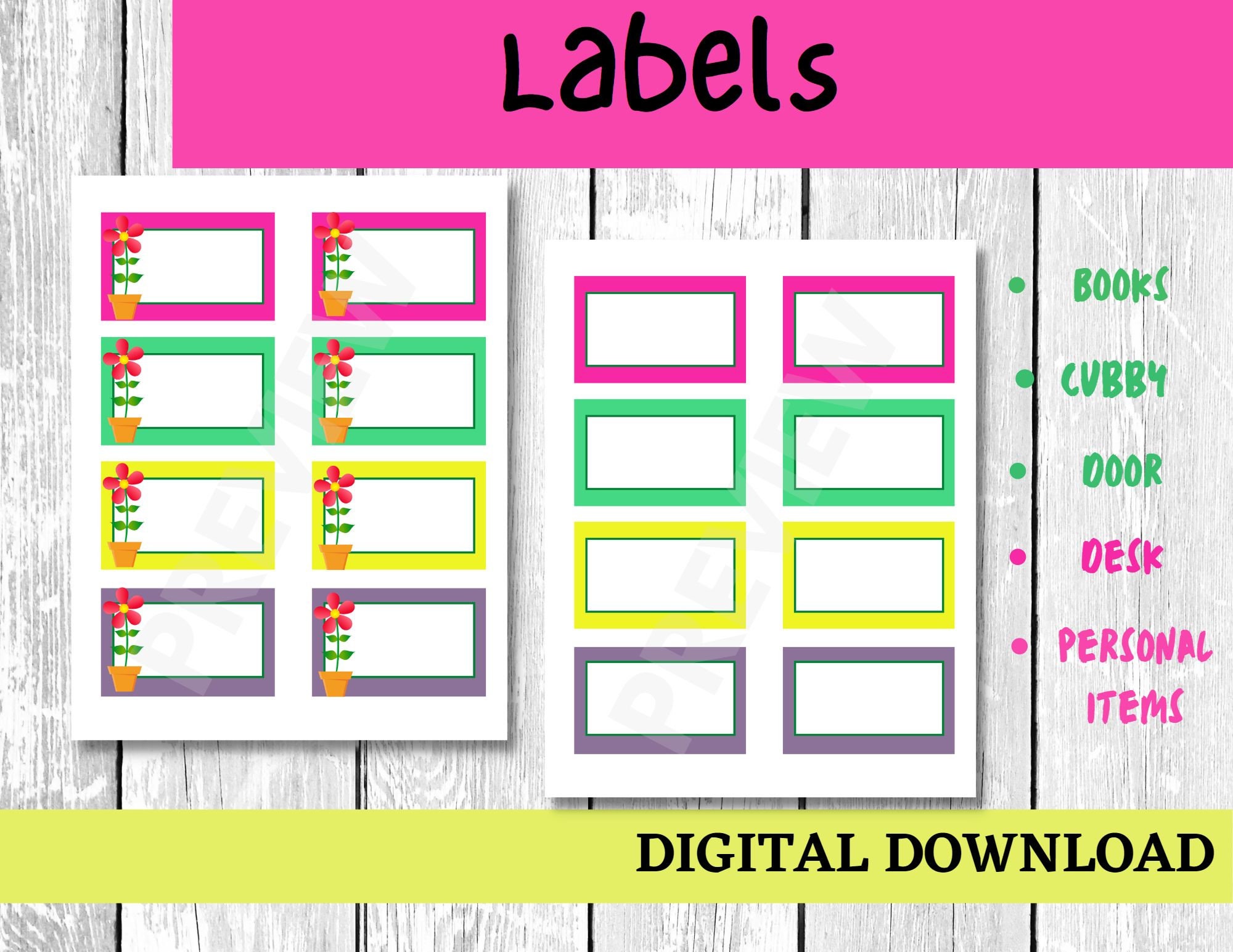 LESSON PLAN TEMPLATE, Newsletter Template, Downloadable Planner, Unique ...