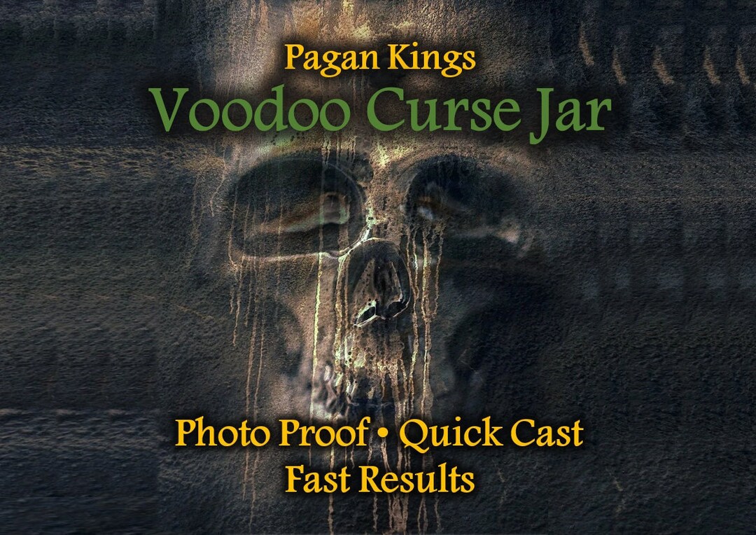Voodoo Community Curse Jar / Sour Jar - Torment - Revenge Spell Jar ...