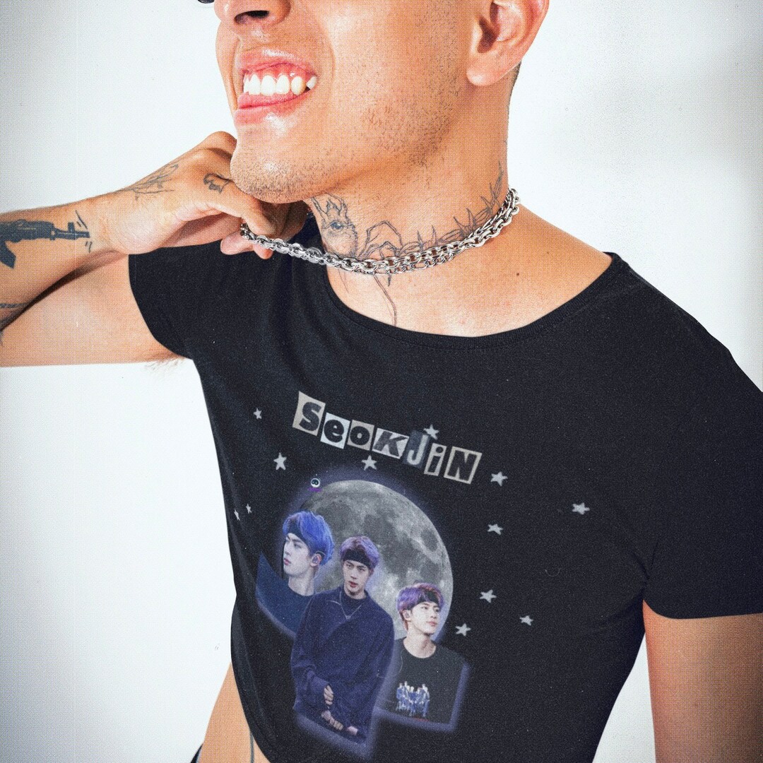 BTS Jin Graphic T-shirt - Etsy