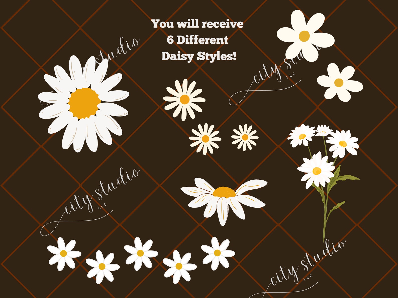 Daisy Clipart, Daisy Clip Art, Daisy Svg, Daisies Svg, Daisy Png ...