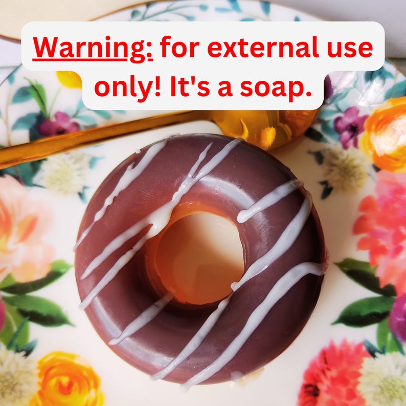 Soap Donut, Artisan Soap, Fake Food Soap, 2 Donuts Soap - Etsy