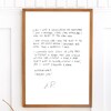 Elvis Presley Letter Handwriting Print , Love Letter, Fan Wall Art ...