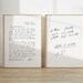 Elvis Presley Letter Handwriting Print , Love Letter, Fan Wall Art ...
