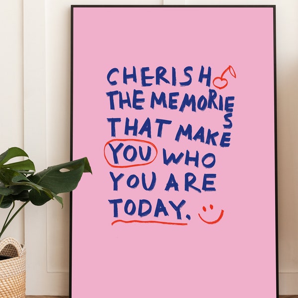 Have A Nice Poop Bathroom Print Pink Wall Art Trendy Printable Art ...