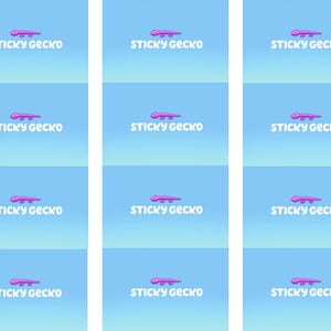 Bluey Sticky Gecko Digital Only - Etsy