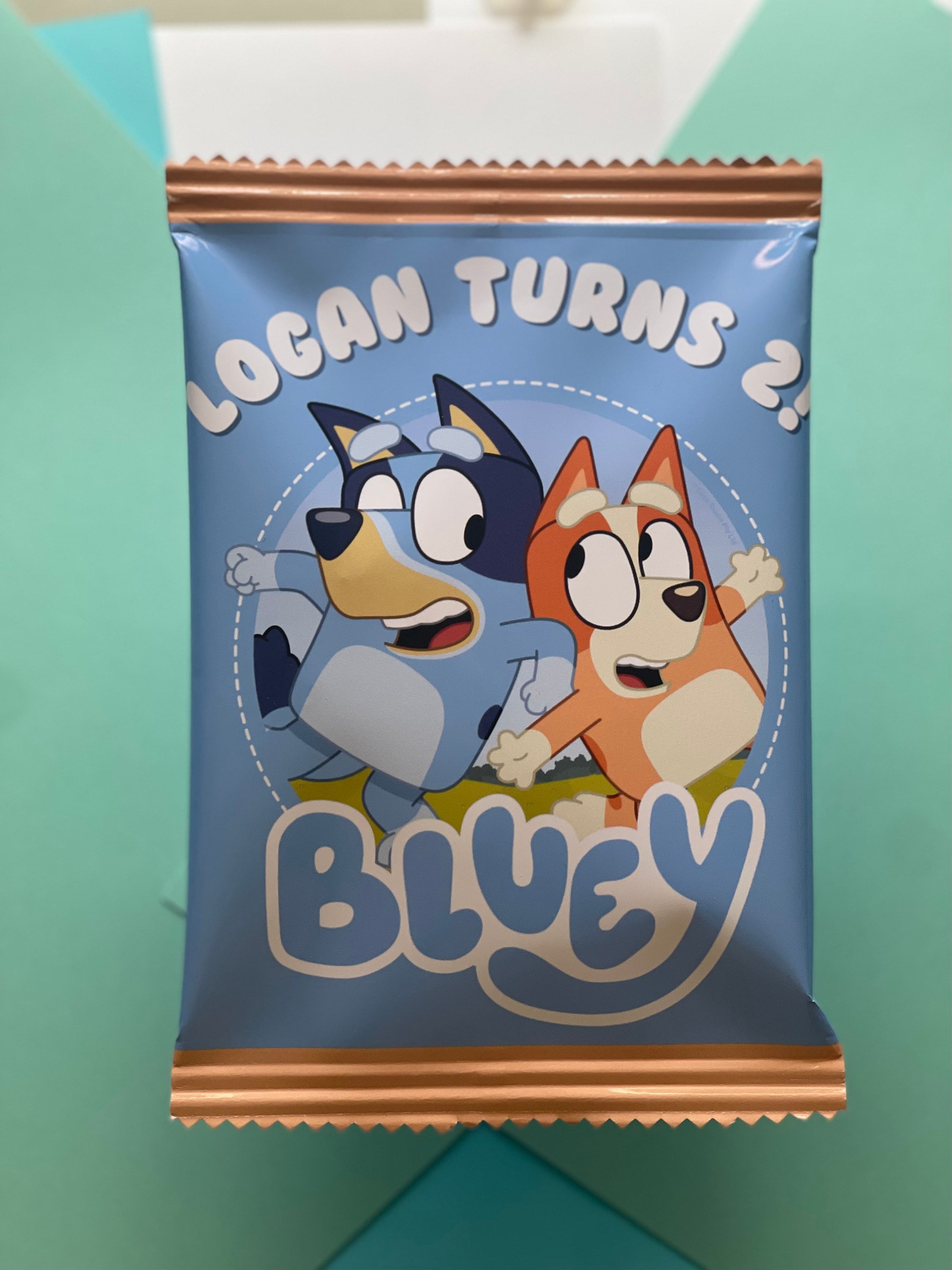 Bluey Custom Chip Bag Digital Only - Etsy
