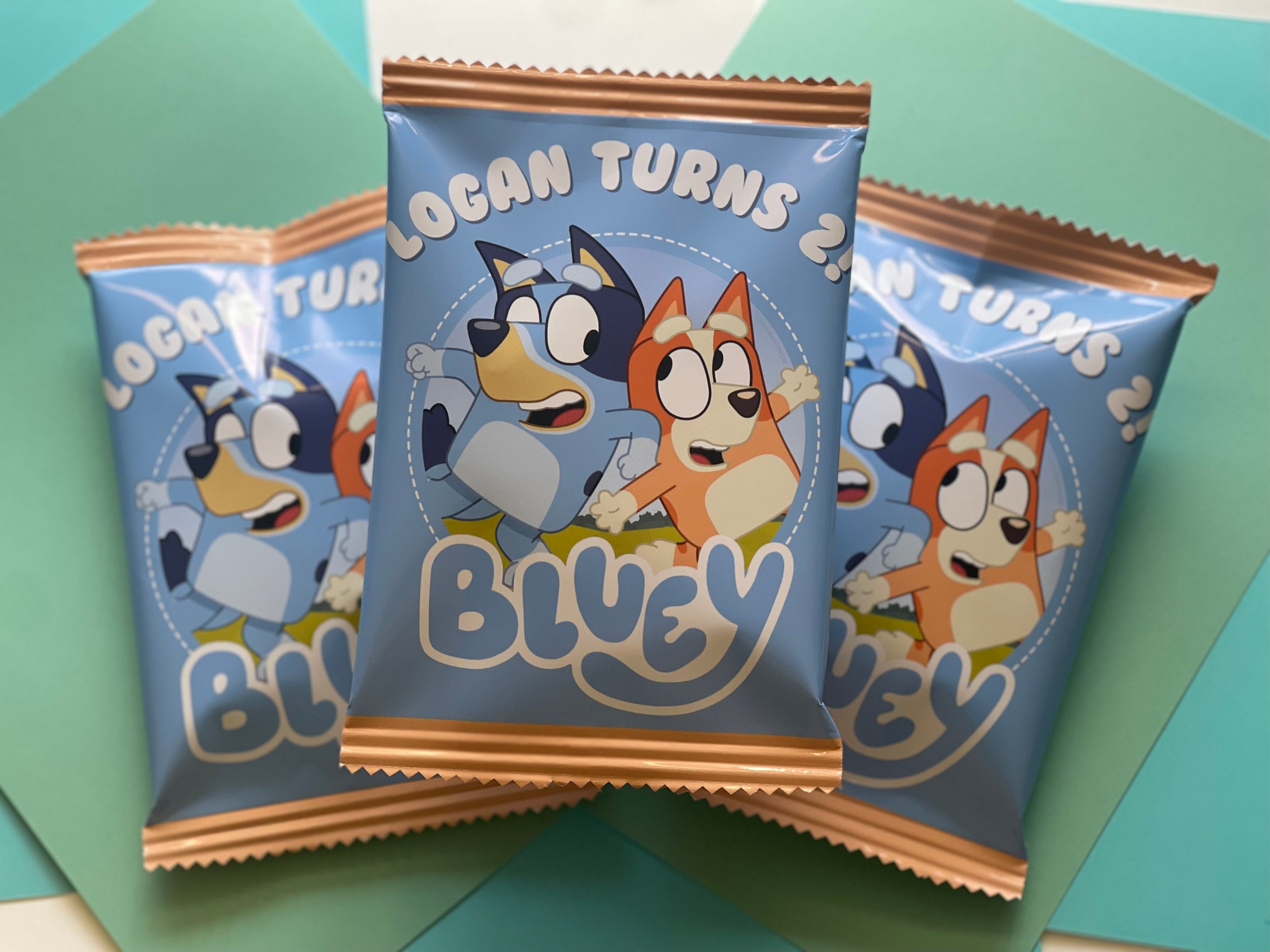 Bluey Custom Chip Bag Digital Only - Etsy