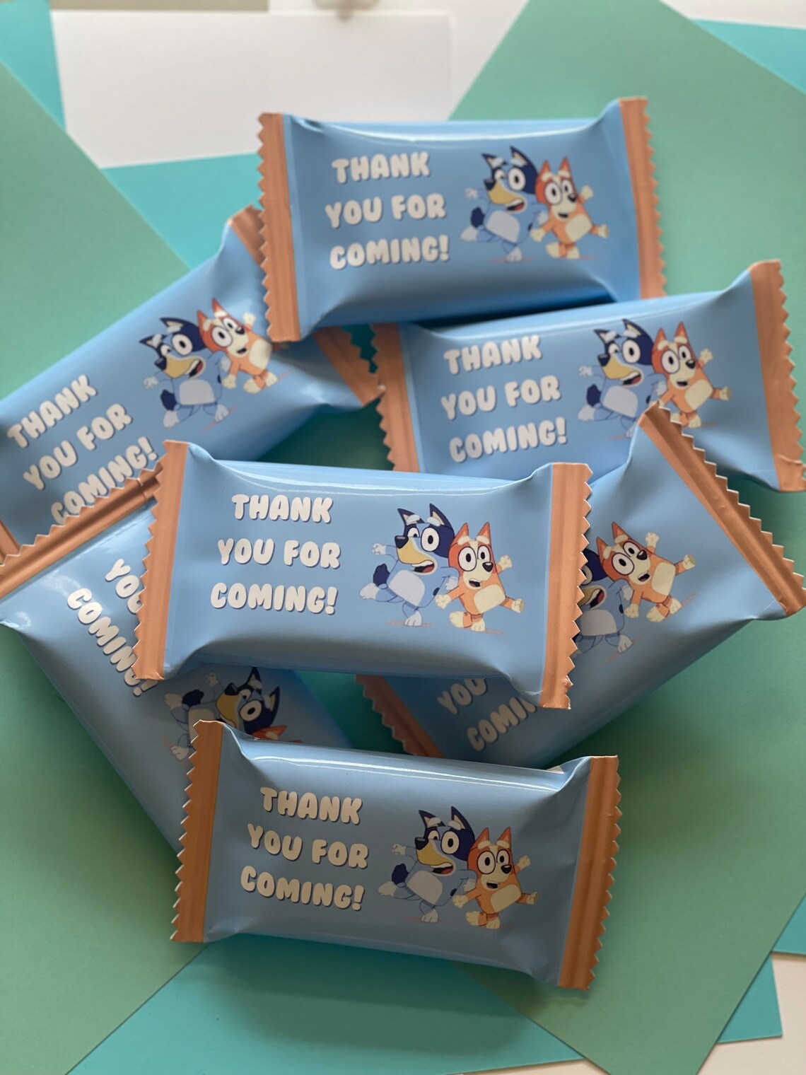 Bluey Rice Krispy Treat Wrapper Digital Only - Etsy
