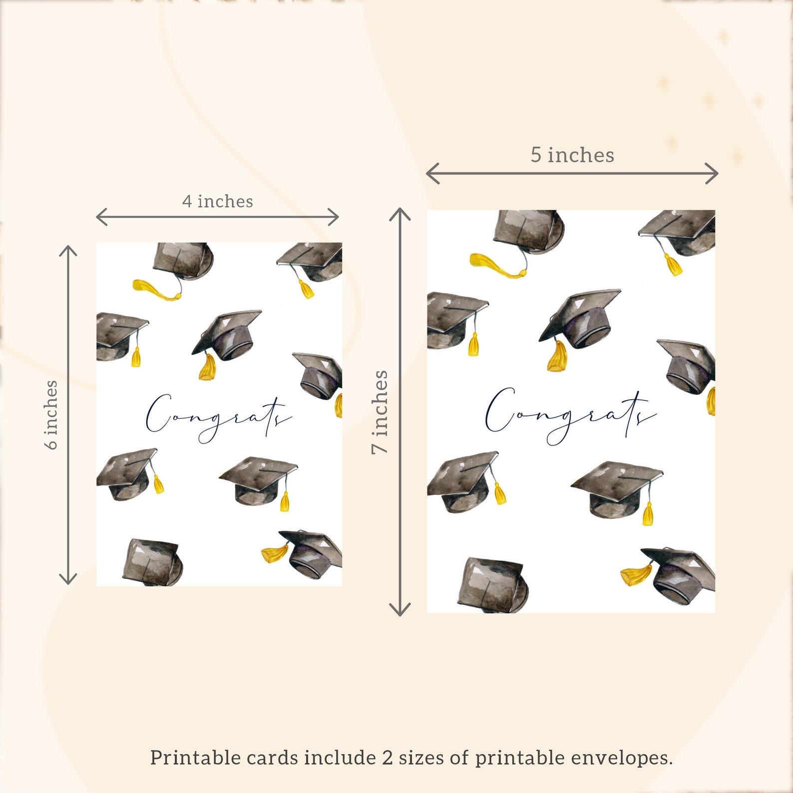 Printable Congratulations Card Graduation Card Graduation Gift Congrats ...