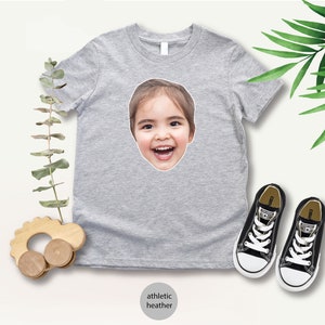 Customized Kids Photo Tshirt, Custom Toddler Picture Gift T Shirt ...