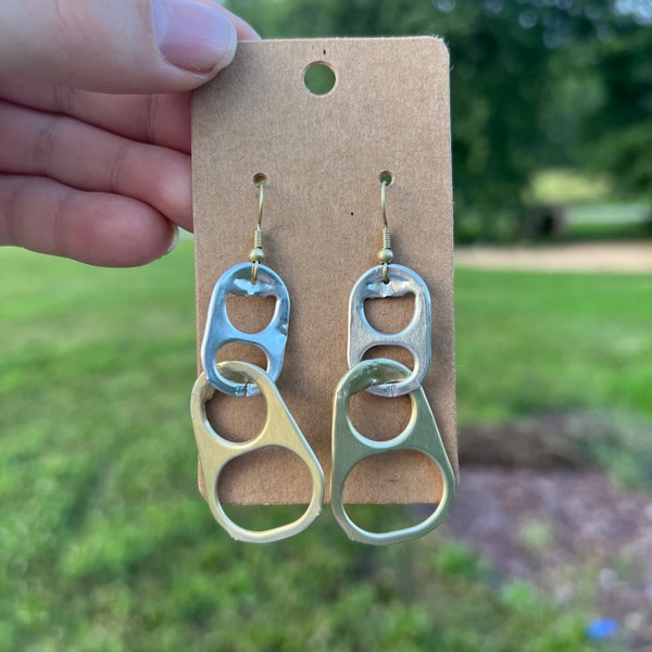 Pop Tab Earrings - Etsy