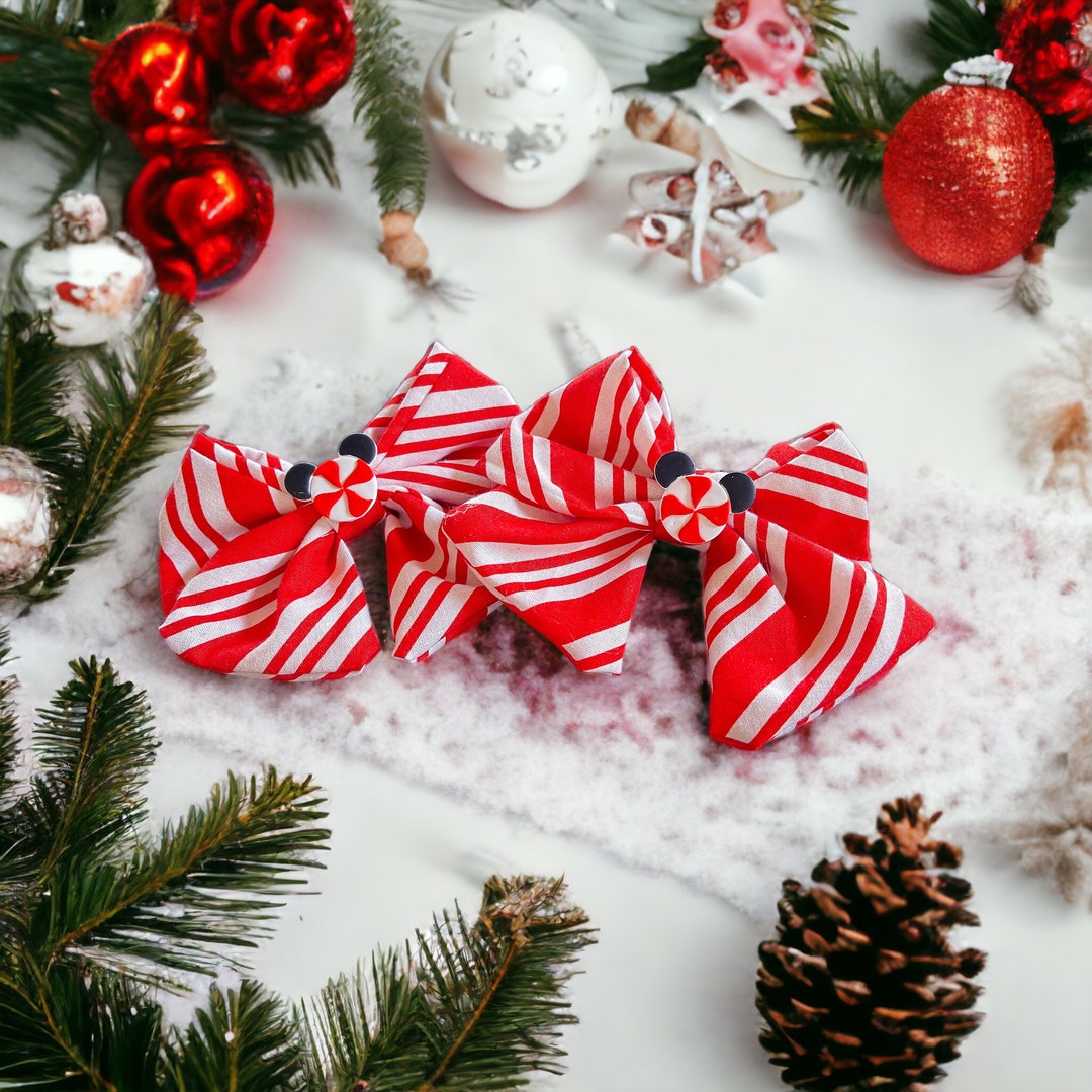 Peppermint Candy Sailor Bow - Etsy