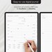 Digital Mindfulness Journal for Goodnotes on iPad Daily Check-ins, Mood ...