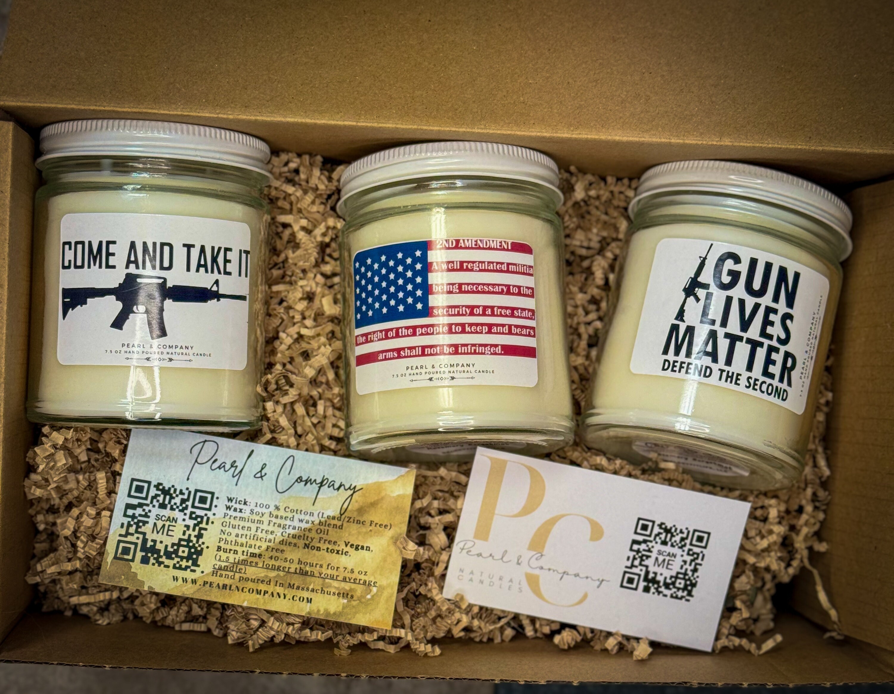 Second Amendment Candle Line, Freedom, Gun Rights, Right to Bear Arms ...