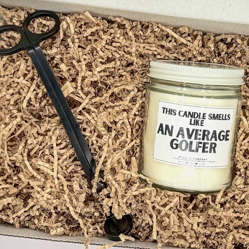 Golfer Candle Golf Candle Funny Candle Dad Candle Brother Candle Smells ...