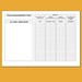 Team Management Task Planner Printable PDF - Etsy