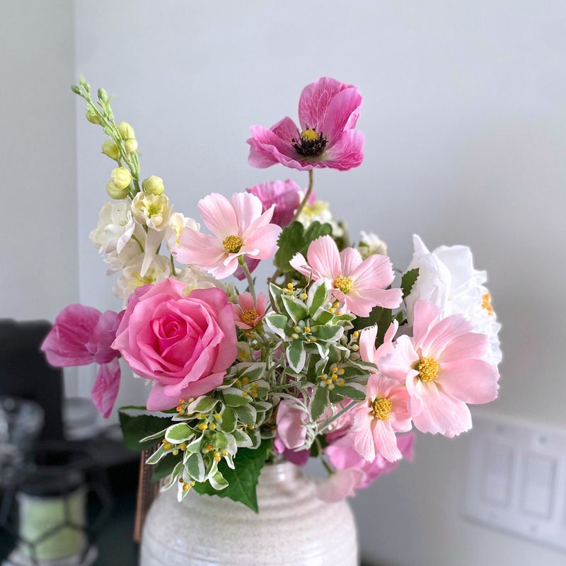 Artificial Flowers Dining Table - Etsy