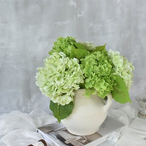 Real Touch Huge Hydrangea Stem - Realistic High Quality Artificial ...