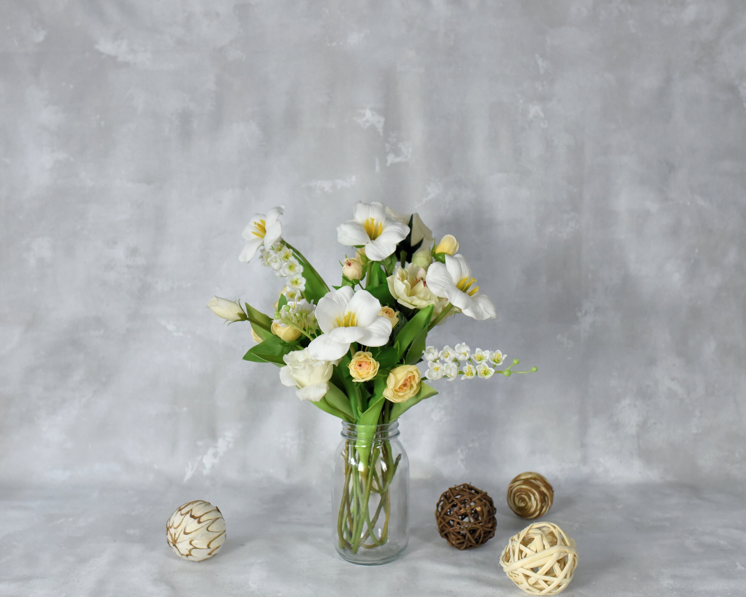 Faux Lily of the Valley Stem - High Quality Artificial Flowers ...