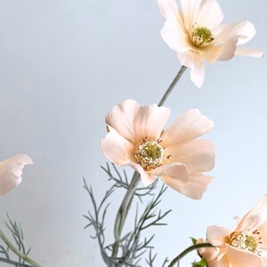 Faux Silk Cosmos Stem High Quality Artificial Flower / DIY / Floral ...