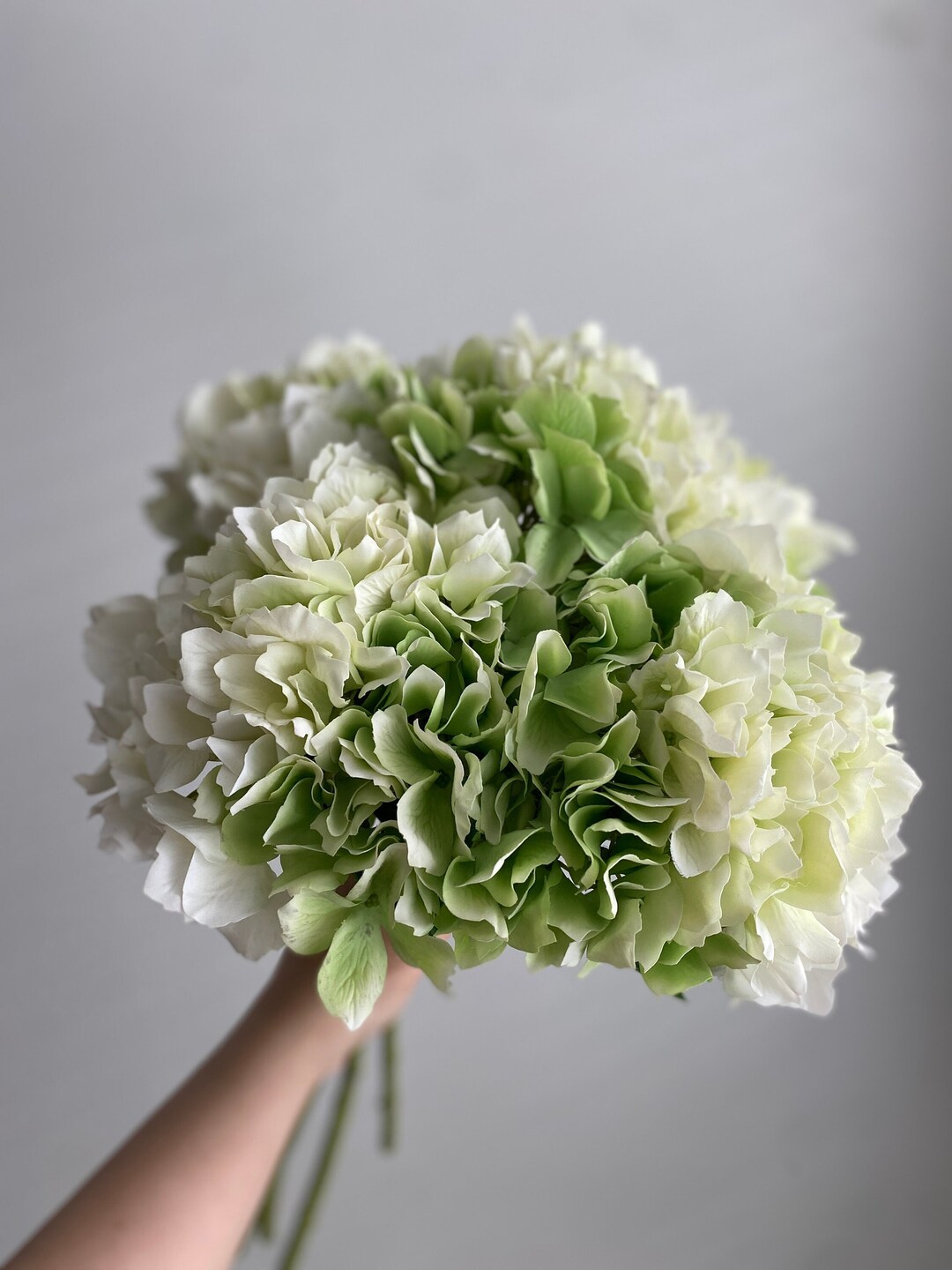 Real Touch Huge Hydrangea Stem - Realistic High Quality Artificial ...