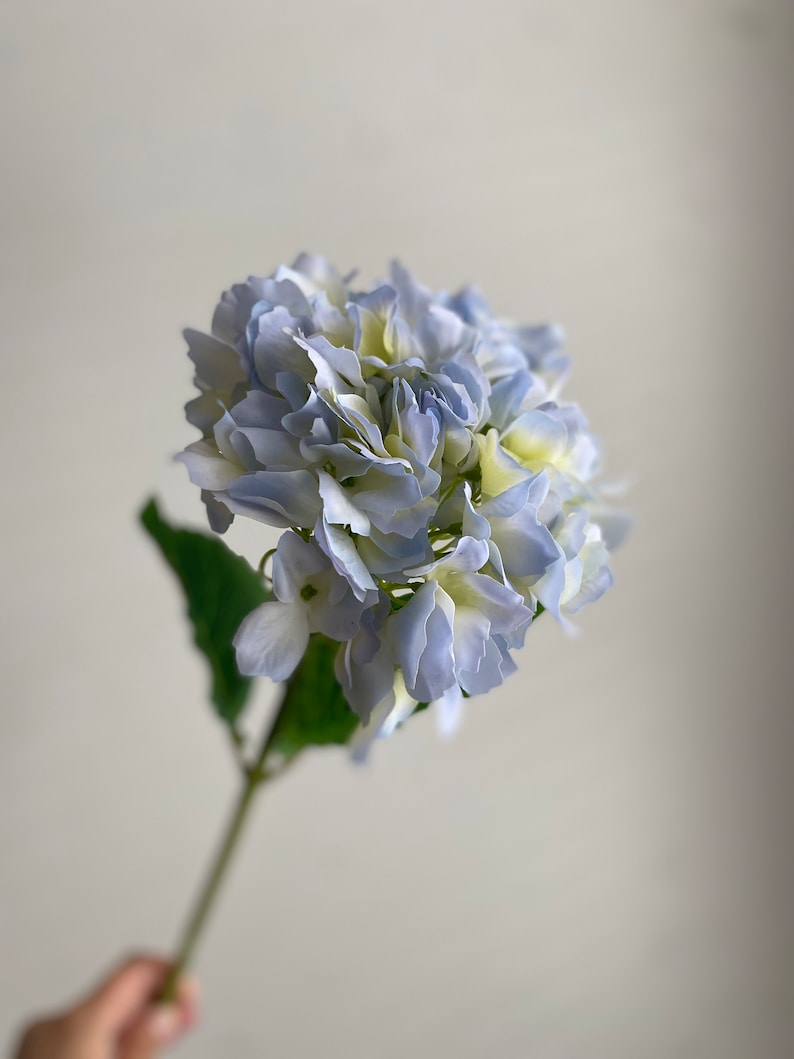 Real Touch Hydrangea Stem - Realistic High Quality Artificial Flower ...
