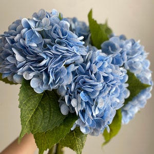 Real Touch Huge Hydrangea Stem - Realistic High Quality Artificial ...