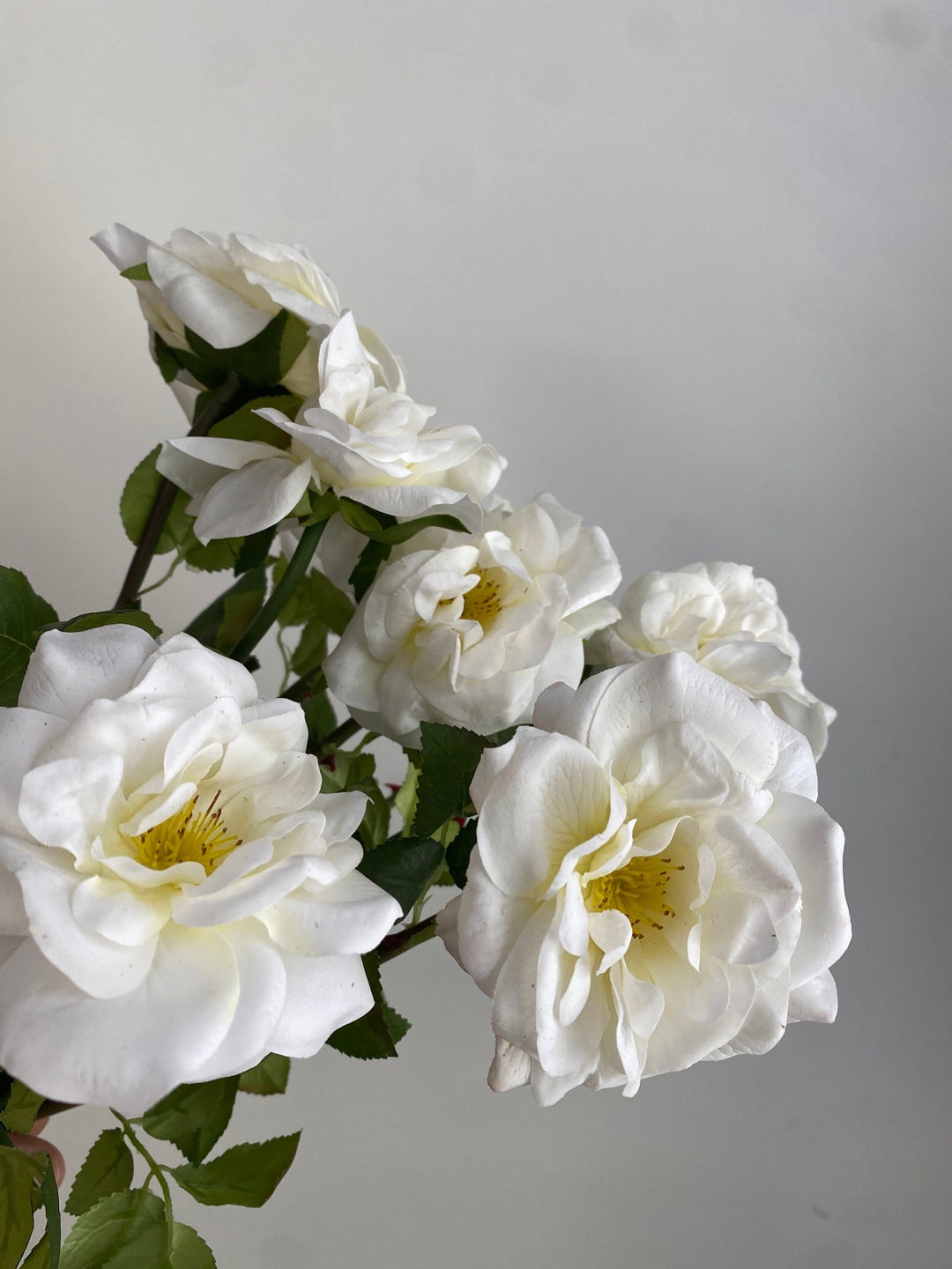 Real Touch Garden Rose Stem High Quality Artificial Flower / Wedding ...