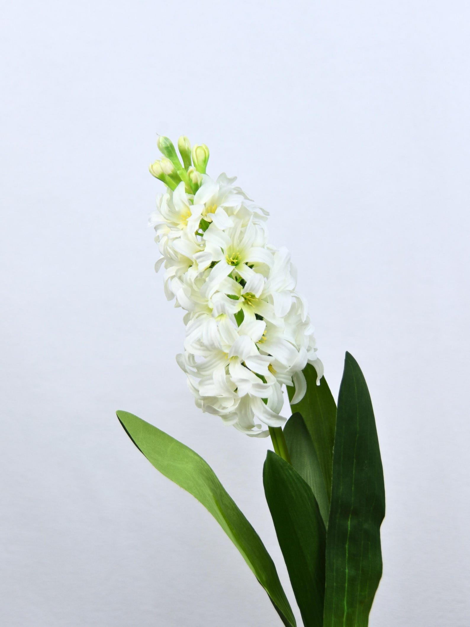 Artificial White Hyacinth Flower Stem - Wedding / Bouquet / Spring ...