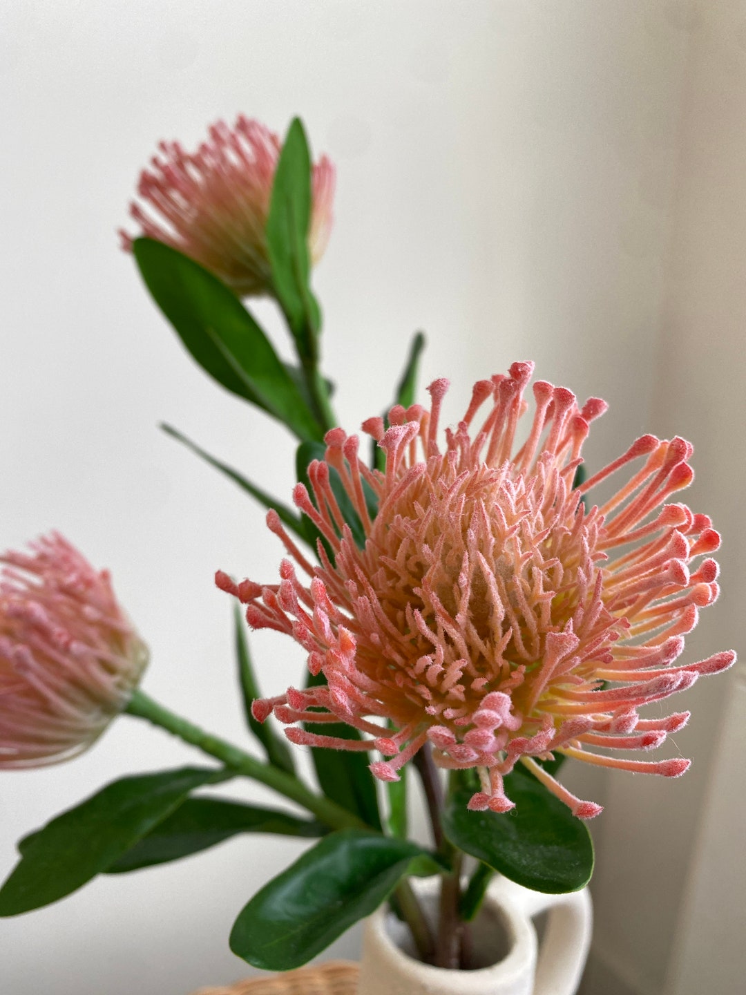 Artificial Pincushion Protea Flower / Wedding / Centerpieces / DIY ...
