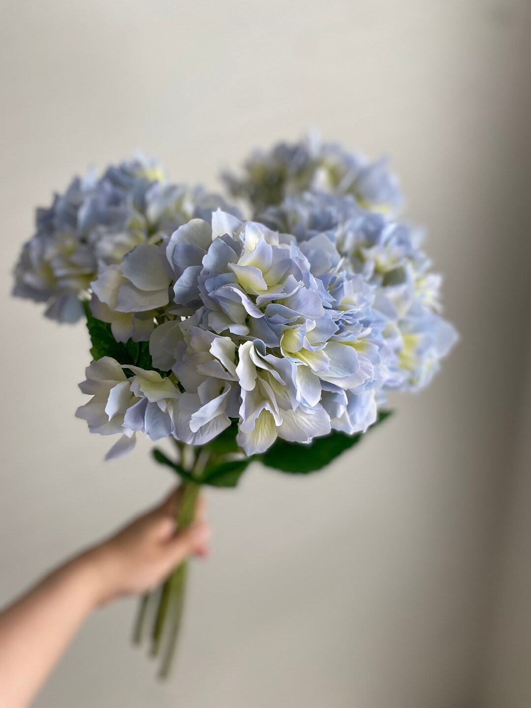 Real Touch Hydrangea Stem - Realistic High Quality Artificial Flower ...