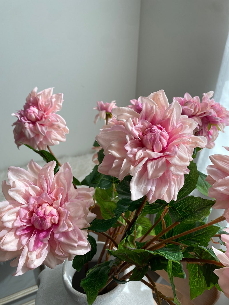 Real Touch Dahlia Flower Stem - Artificial Flower / Wedding / DIY ...