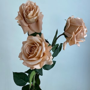 Faux Real Touch Rose - Hight Quality Artificial Flower / Wedding / DIY ...