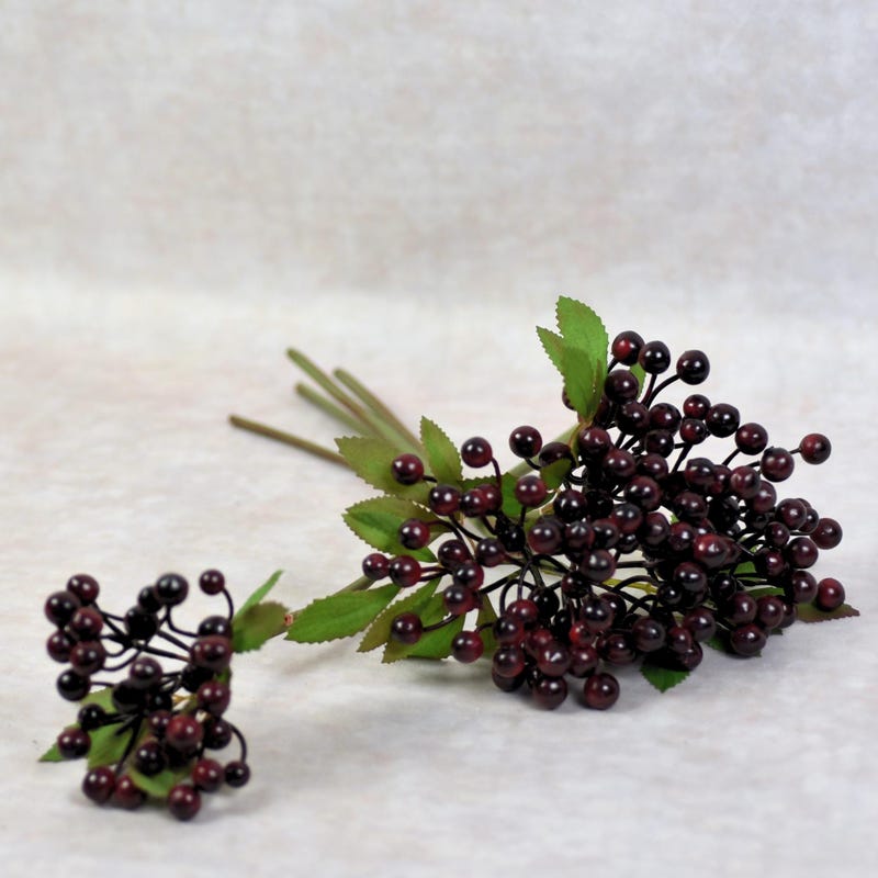 Red Berry Stems - Etsy