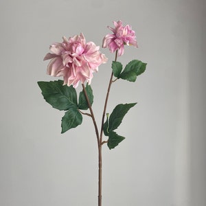 Real Touch Dahlia Flower Stem - Artificial Flower / Wedding / DIY ...