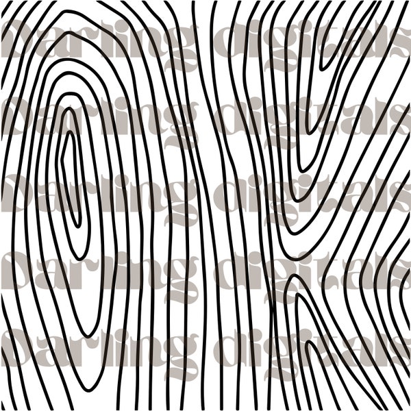 Wood Grain Print - Etsy