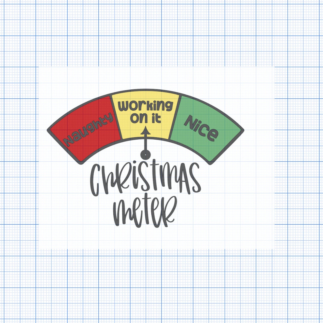Christmas Meter - Etsy