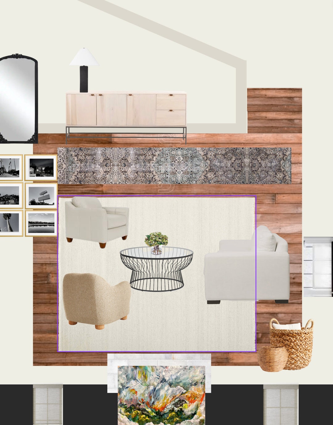 Interior Decor - Furniture & Layout Consultation - One Room (2 Options ...