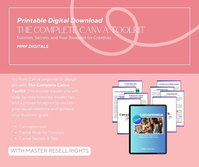 The Complete Canva Toolkit: Tutorials, Secrets & Blueprint for Design ...