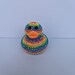 Rainbow Rhinestone Rubber Duck, Rainbow Bling Rubber Duck, Rainbow ...
