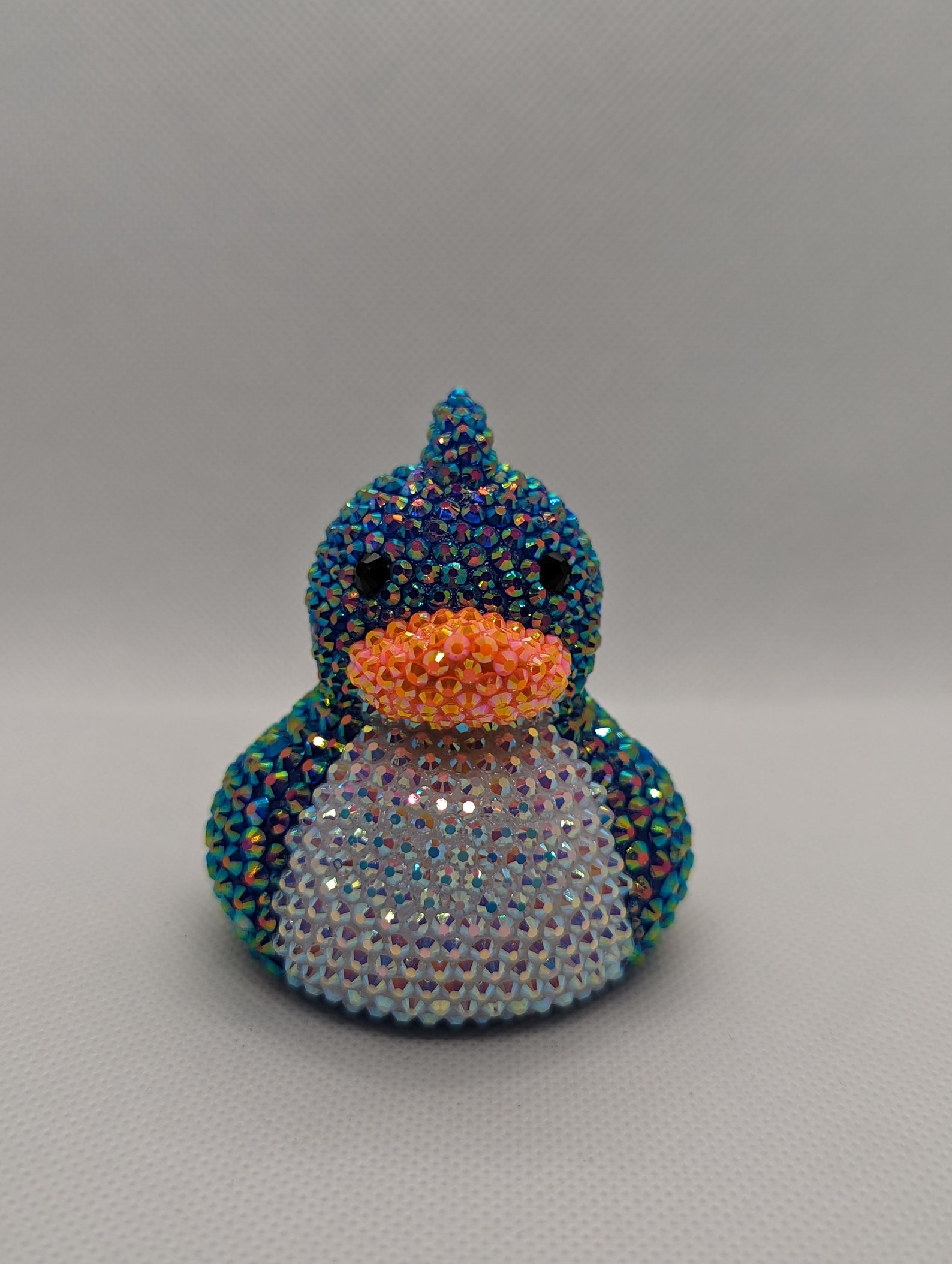 Shark Rhinestone Rubber Duck, Shark Bling Rubber Duck, Shark Bedazzled ...