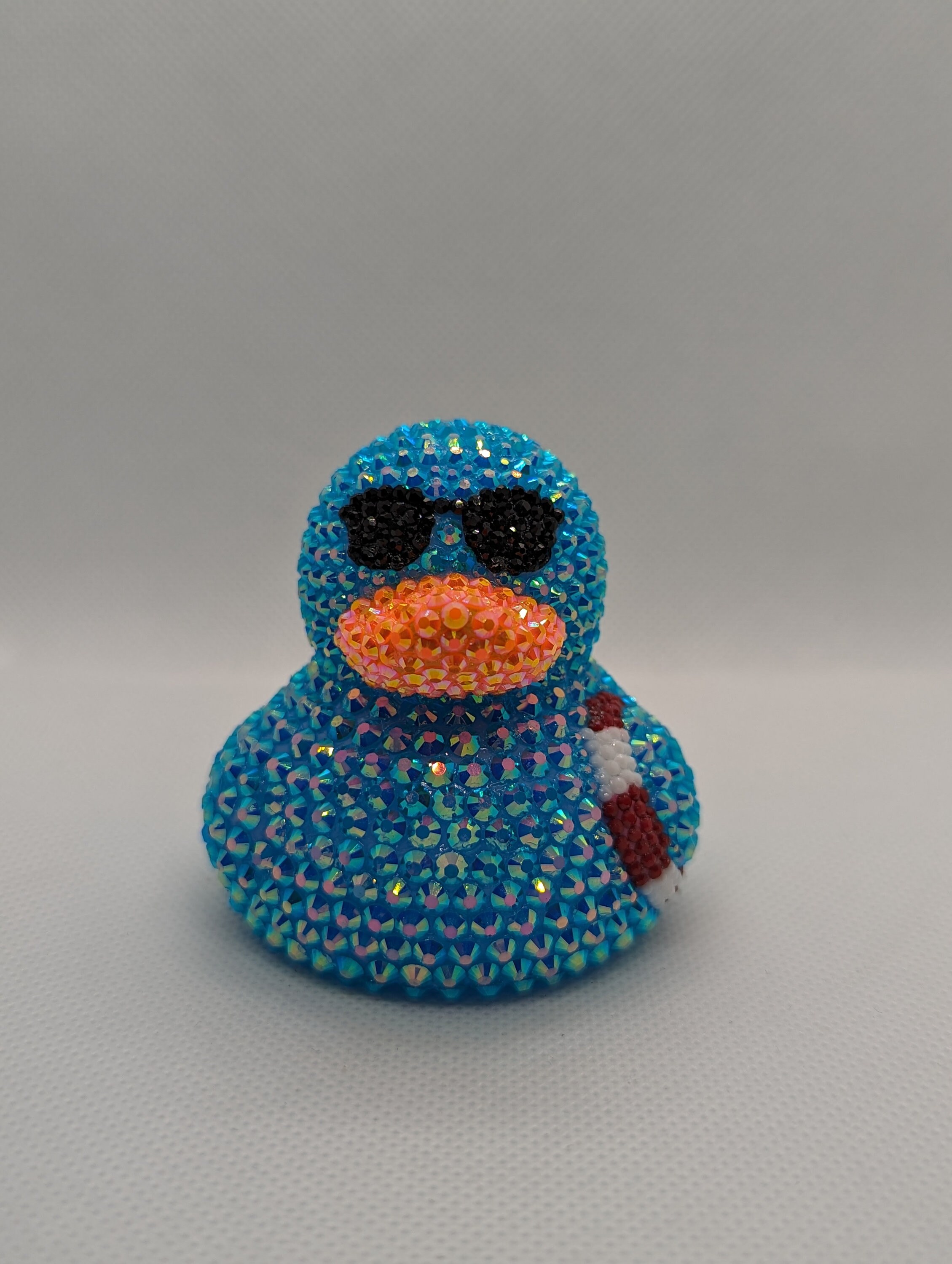 Summertime Rhinestone Rubber Duck, Summertime Bling Rubber Duck ...