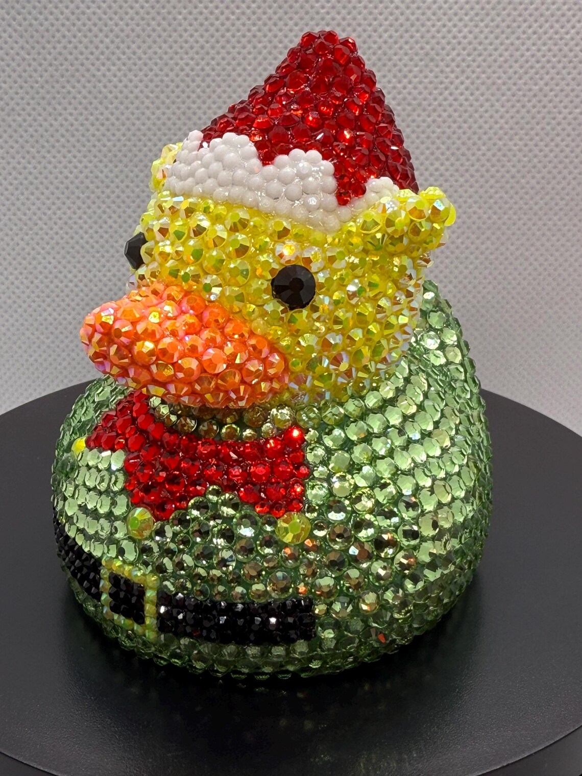 Elf Christmas Rhinestone Rubber Duck, Elf Bling Rubber Duck, Christmas ...