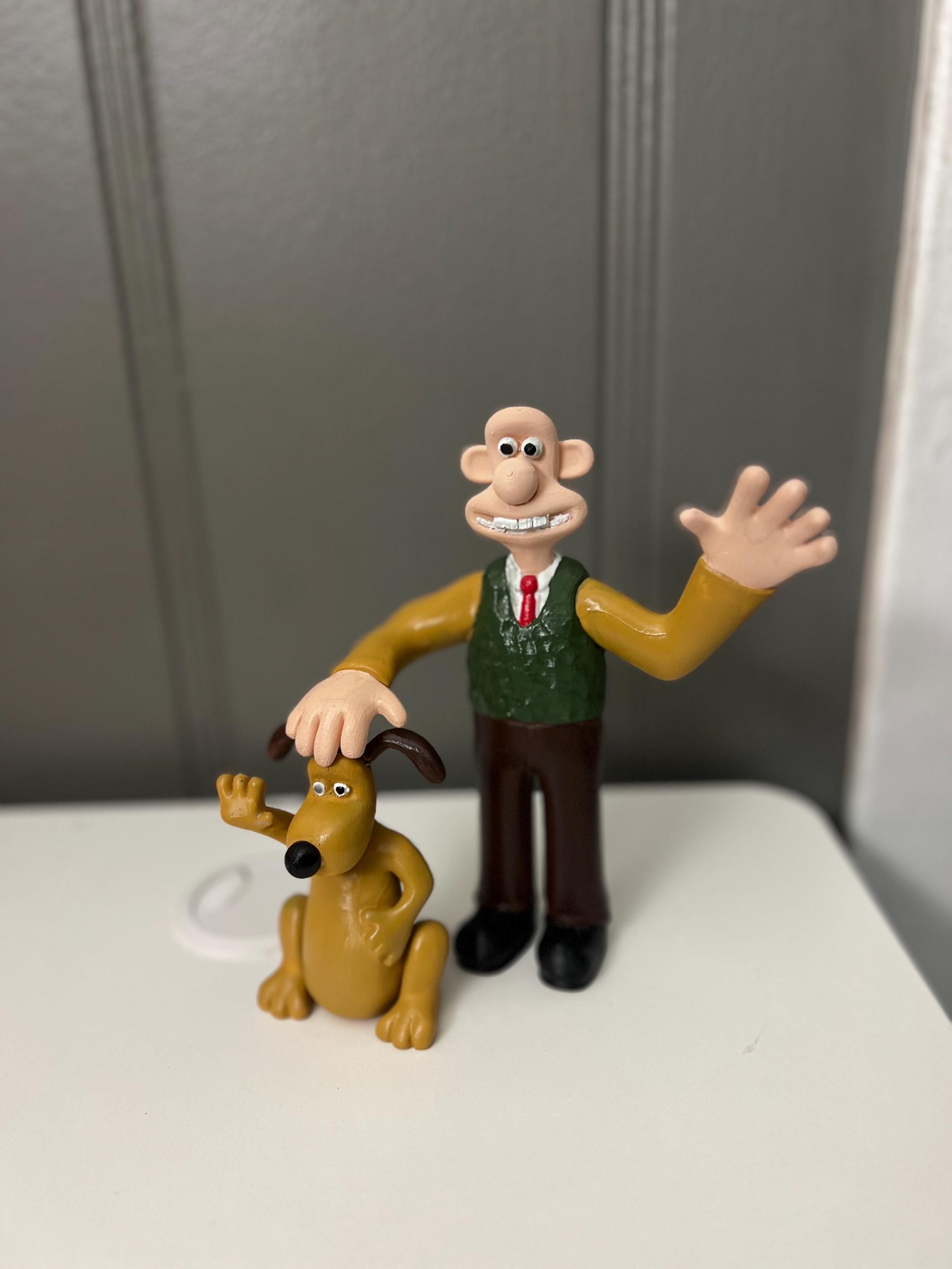 Wallace and Gromit | Figure Statue Collectable | Statue Nostalgia Tv ...